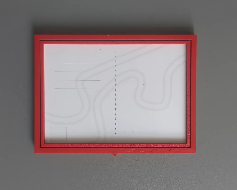 Wall Mounted Postcard Frame by kamil_1l MakerWorld: Download Free 3D Models