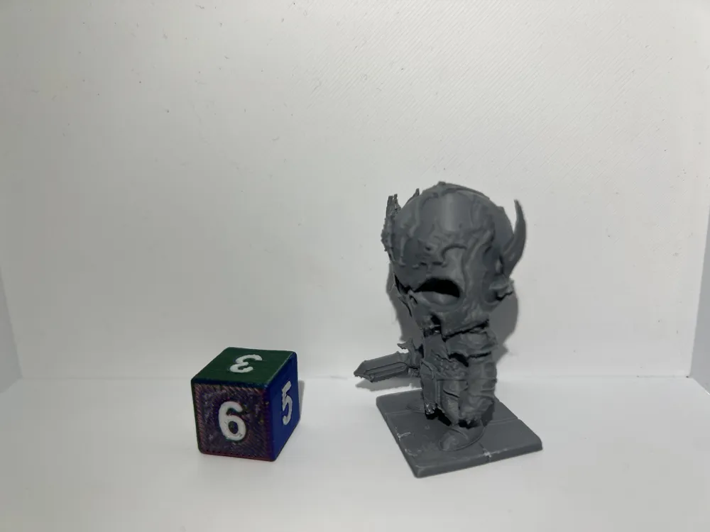 D&D/Chibi Skeleton Warrior by Levi-3D MakerWorld: Download Free 3D Models