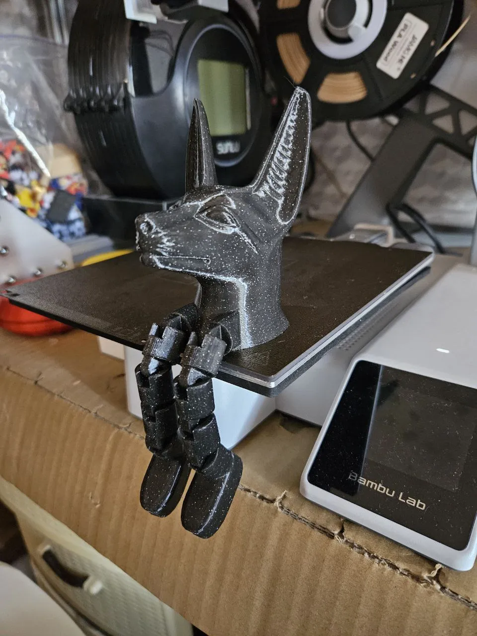 Anubis with articulated legs by andrwgldmn - MakerWorld