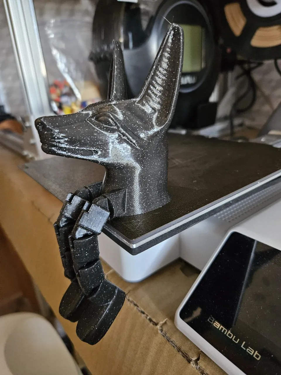 Anubis with articulated legs by andrwgldmn - MakerWorld