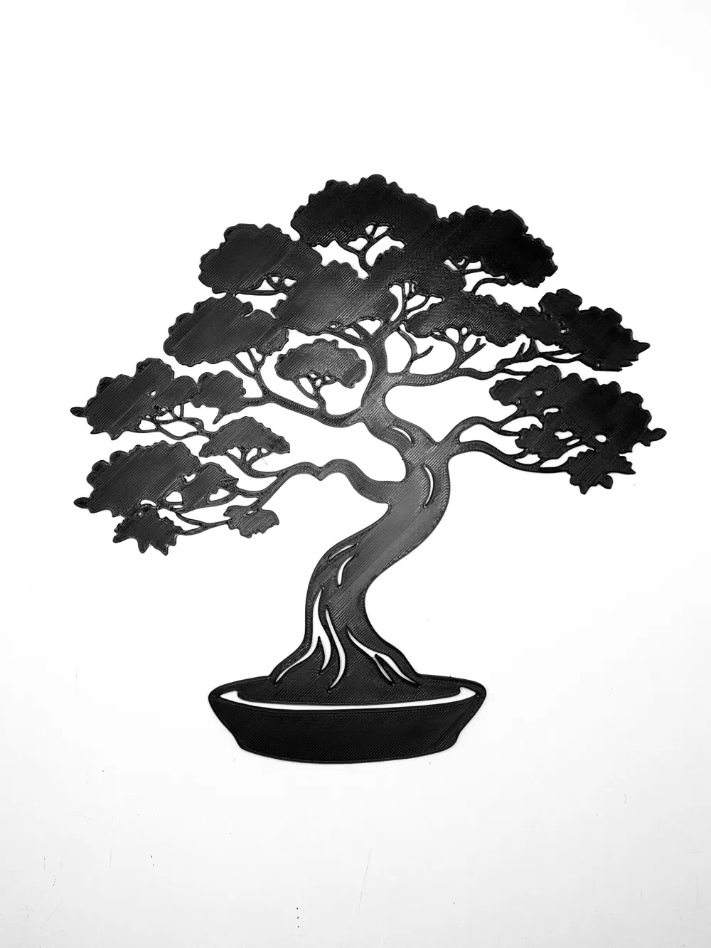 Bonsai Tree wall art - Free 3D Print Model - MakerWorld