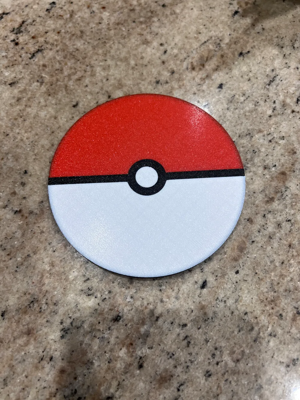 Pokeball Coaster (Pokemon) by Aussie 3D Makers - MakerWorld
