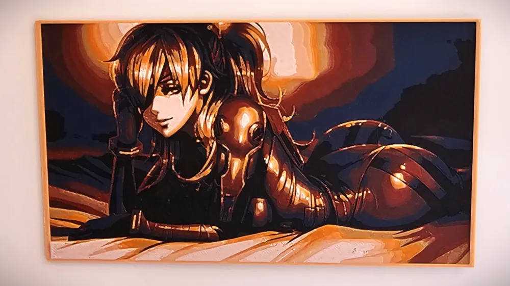 Asuka Langley (Evangelion) - Free 3D Print Model - MakerWorld