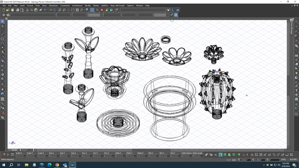 Springy Flower Collection by LIG Computer MakerWorld: Download Free 3D ...