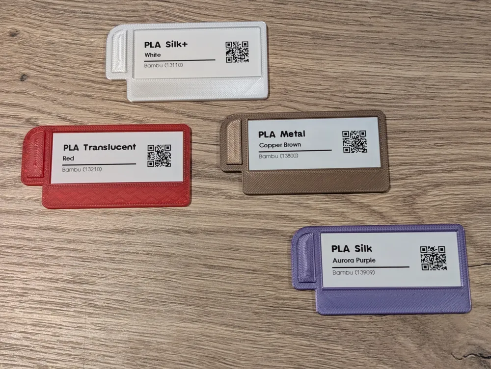 Custom Filament Swatches - Free 3D Print Model - MakerWorld