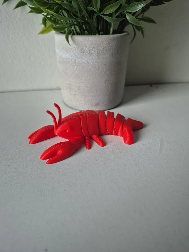 Crawfish articulated - Free 3D Print Model - MakerWorld