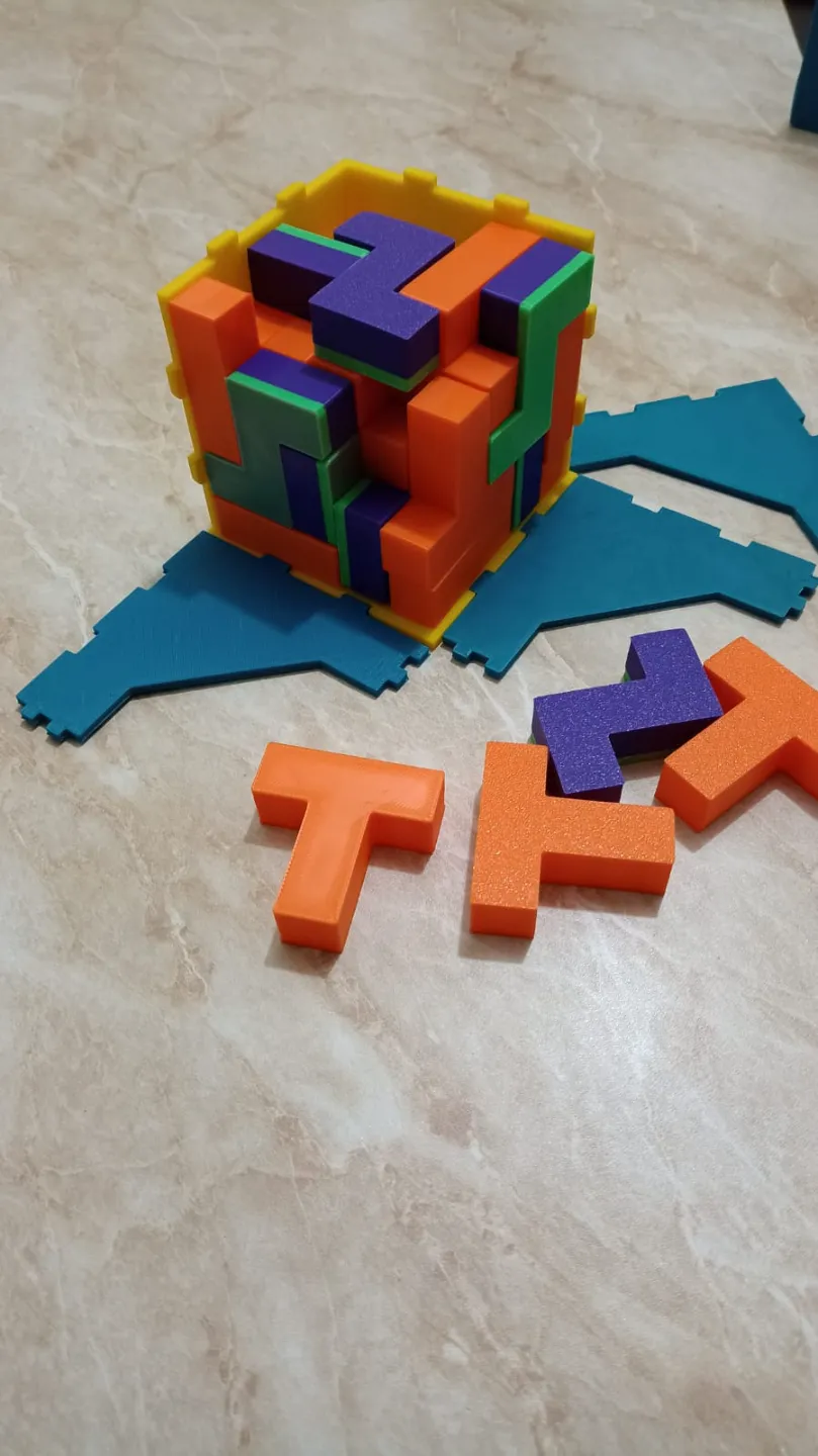 Cubic Puzzle 16T and 9Z by Profe YoshiMakerWorld: Download Free 3D Models