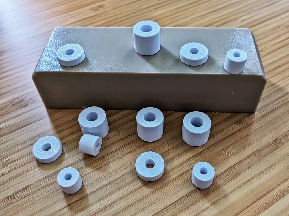 Parametric Spacer, Standoff & Washer Generator - Free 3D Print Model ...