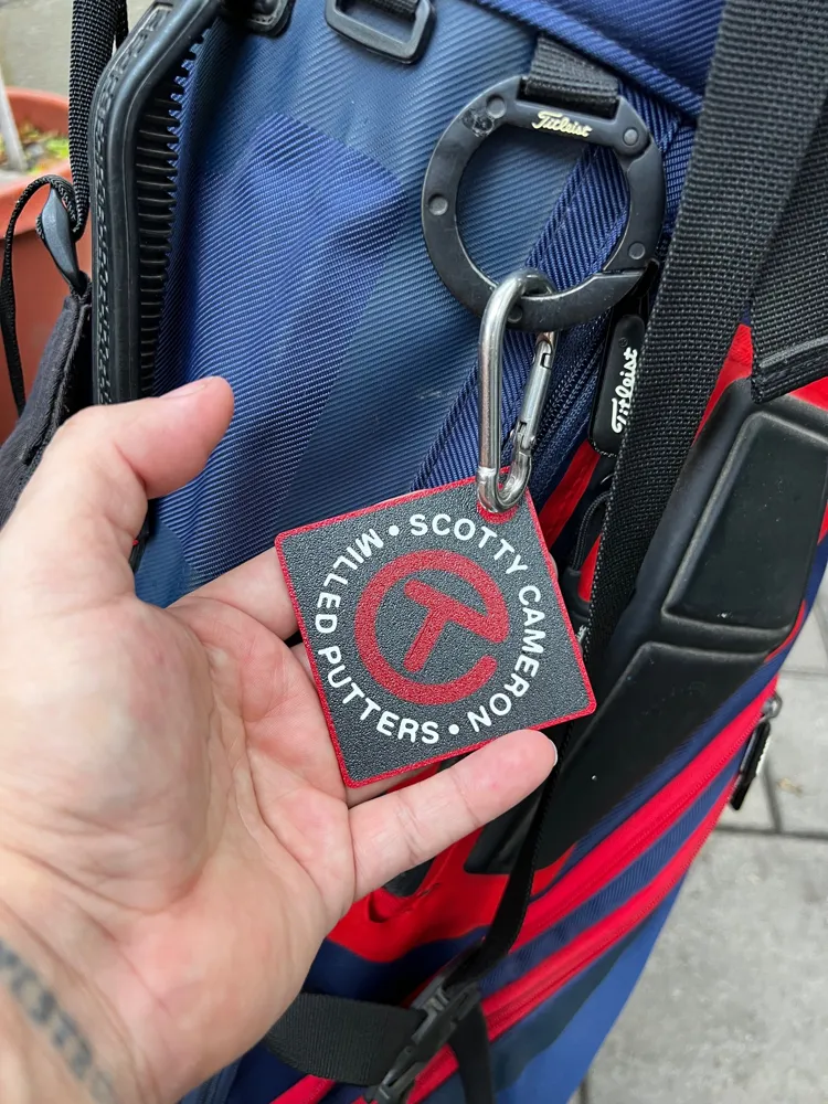 Golf Bag Tags (YOUTUBE & Brands) - Free 3D Print Model - MakerWorld