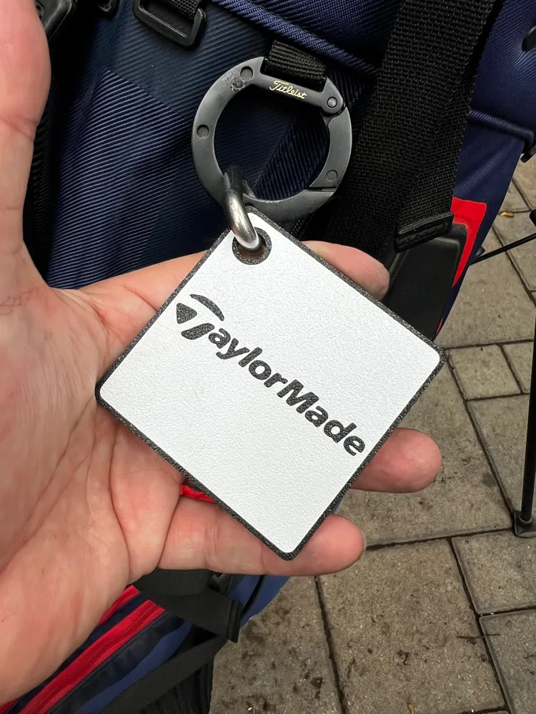 Golf Bag Tags (YOUTUBE & Brands) - Free 3D Print Model - MakerWorld