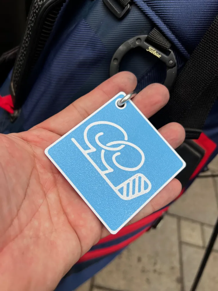 Golf Bag Tags (YOUTUBE & Brands) - Free 3D Print Model - MakerWorld