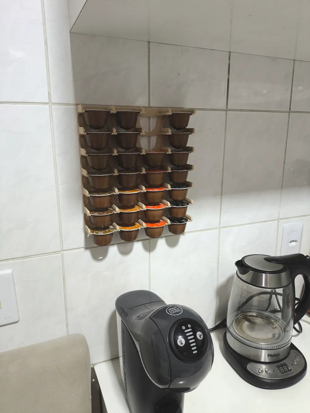 Capsule Holder (Wall/Countertop) - Dolce Gusto - Free 3D Print Model ...