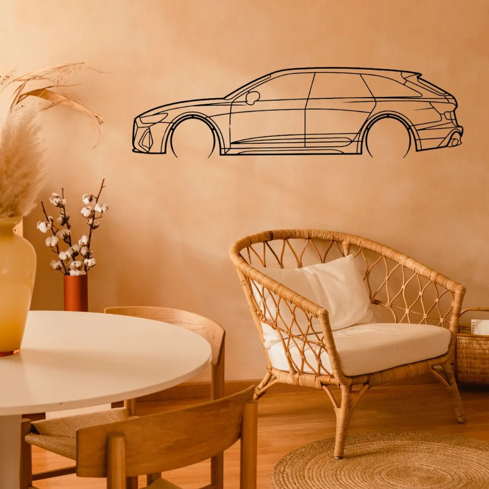 Audi RS6 - Silhouette by Mr Ricky P - MakerWorld