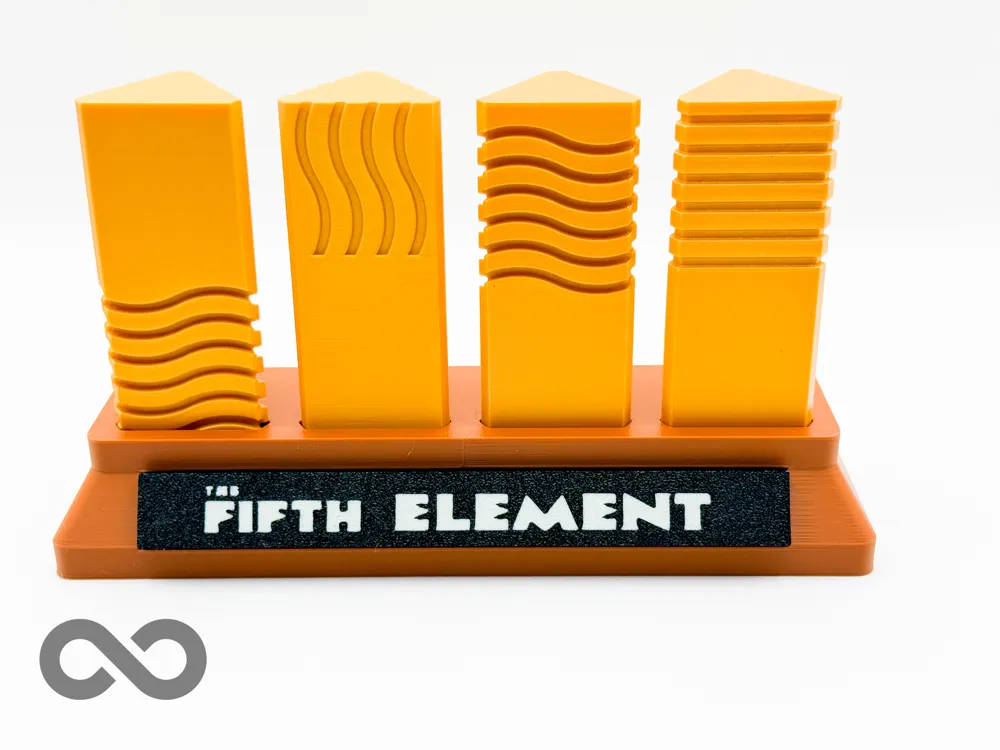 Fifth Element - Elements & Display Stand by Eternity Labs MakerWorld ...