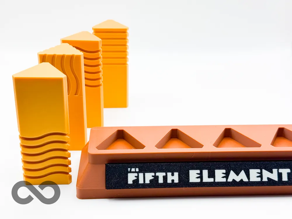 Fifth Element - Elements & Display Stand by Eternity Labs MakerWorld ...