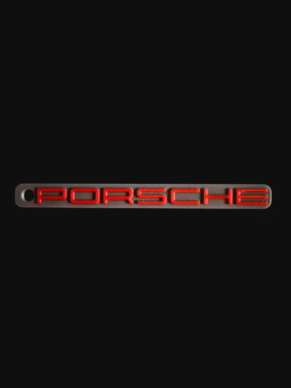 Porsche Logo Keychain - Free 3D Print Model - MakerWorld
