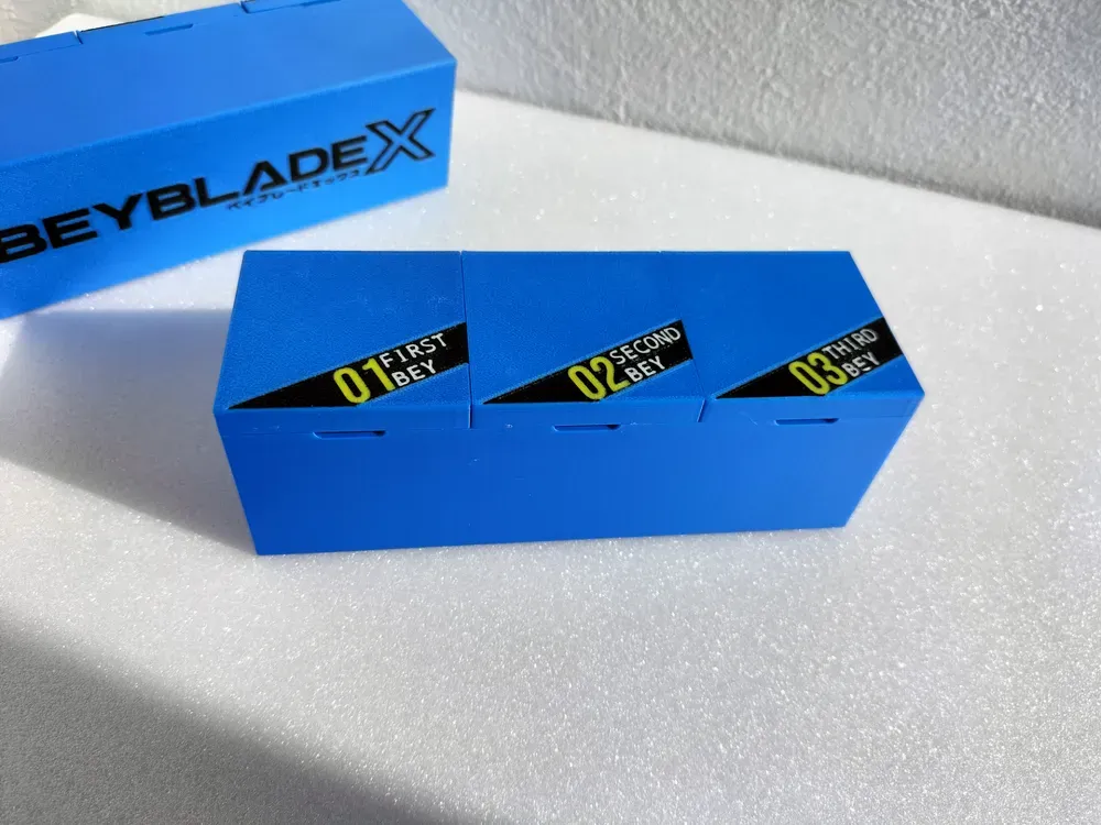 BeyBlade X Tournament Deck Box V2 4x2mm magnets Remixed by Dani ...