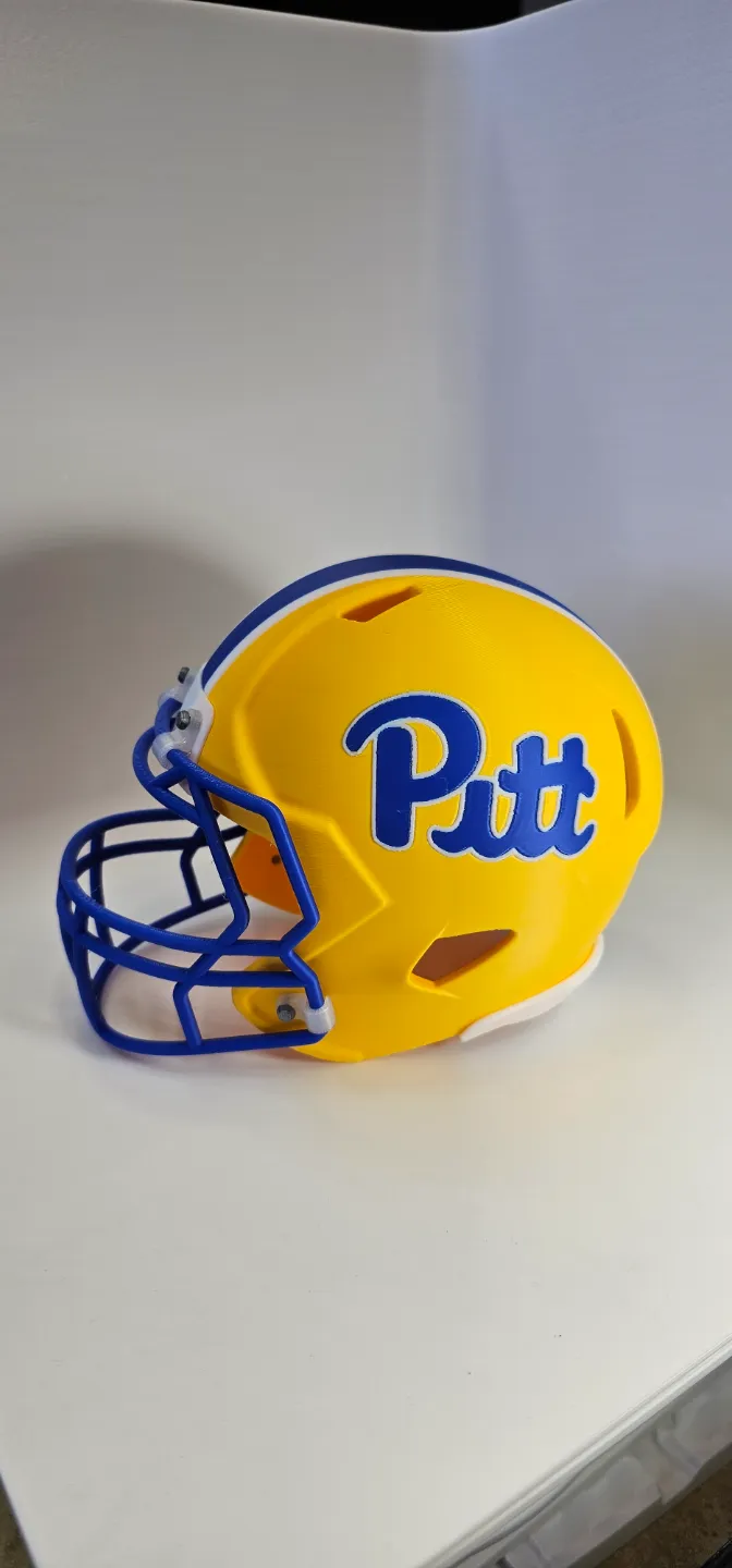 Pitt Football Helmet by animuL67 - MakerWorld