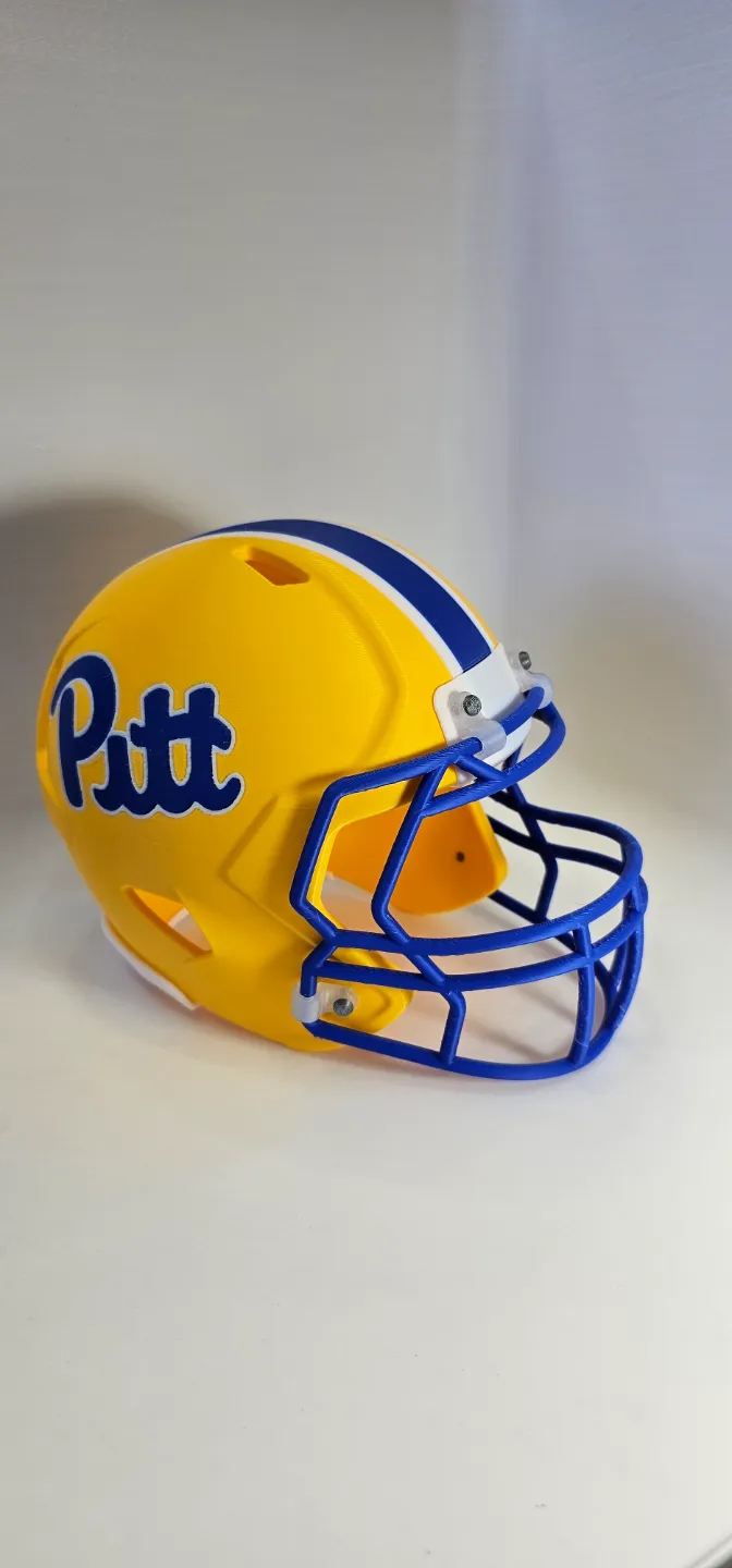 Pitt Football Helmet by animuL67 - MakerWorld