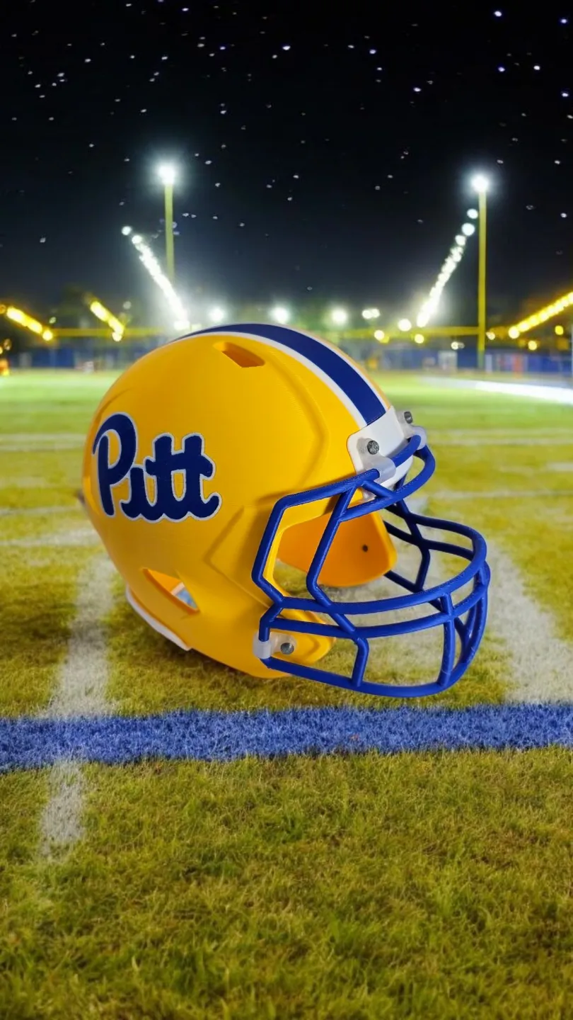 Pitt Football Helmet by animuL67 - MakerWorld