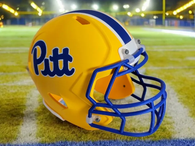 Pitt Football Helmet by animuL67 - MakerWorld