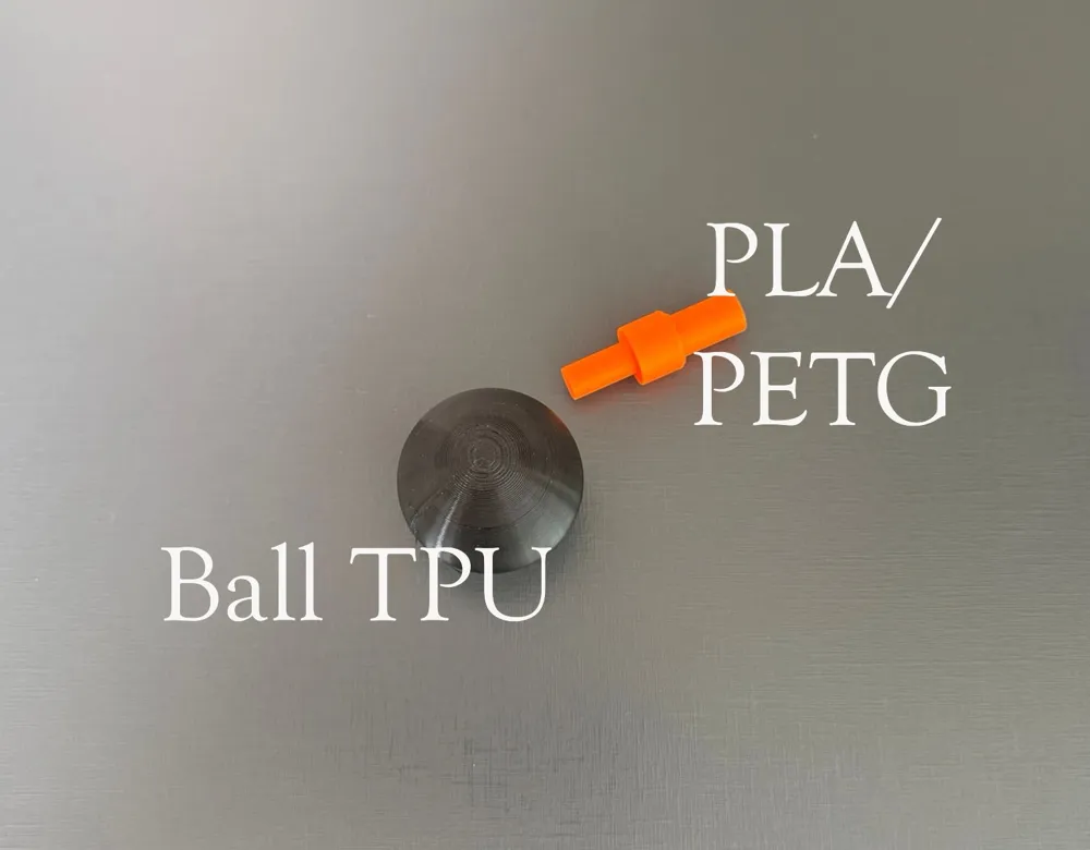 Ball Point Massage Gun - PLA/PETG or TPU - Free 3D Print Model - MakerWorld