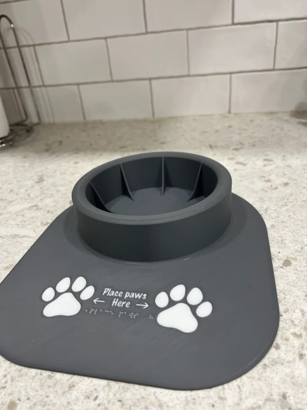 Dog/Cat Disposable Paper Bowl Holder by Tad Ghostal - MakerWorld