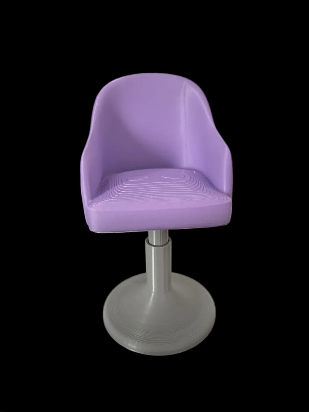 swivel chair barbie office - Free 3D Print Model - MakerWorld