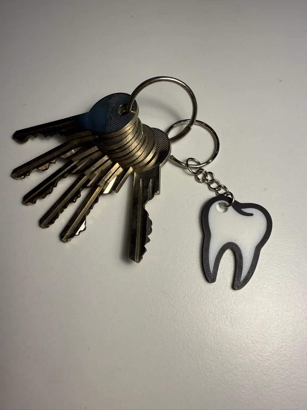 Tooth keychain by DanZbo MakerWorld: Download Free 3D Models