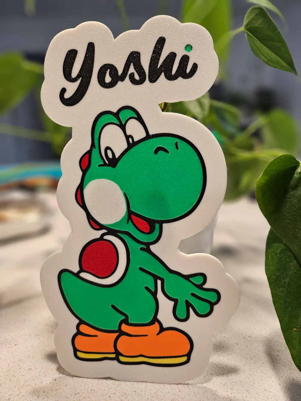 Yoshi Fan Art by Tommy Gun - MakerWorld