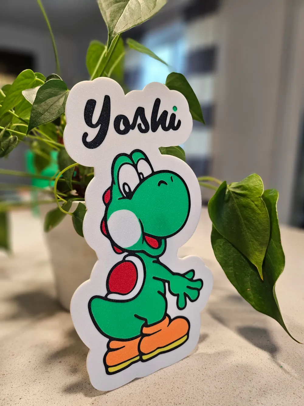 Yoshi Fan Art by Tommy Gun - MakerWorld