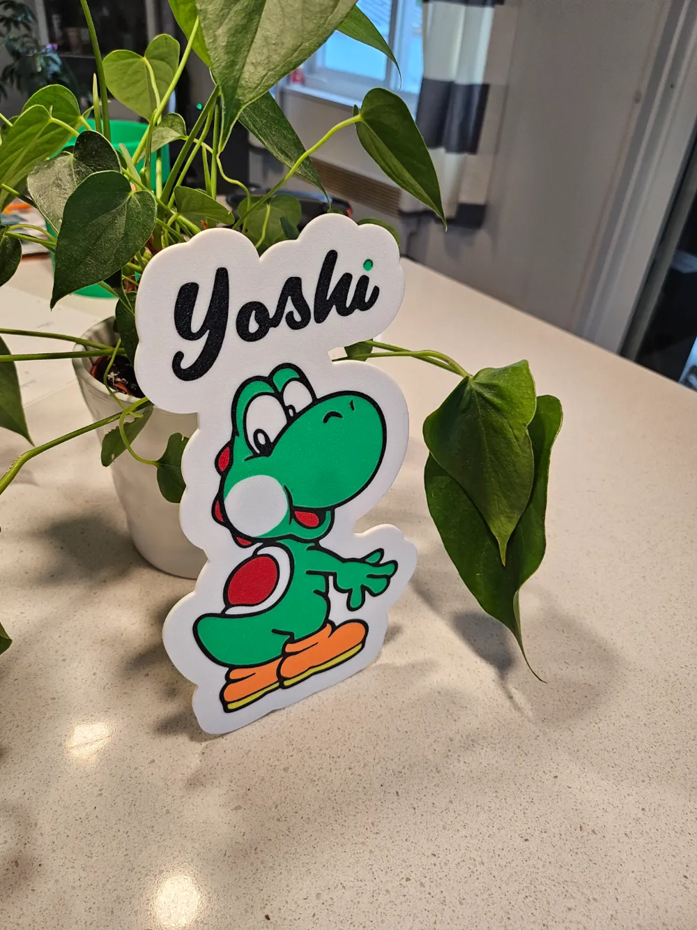 Yoshi Fan Art by Tommy Gun - MakerWorld