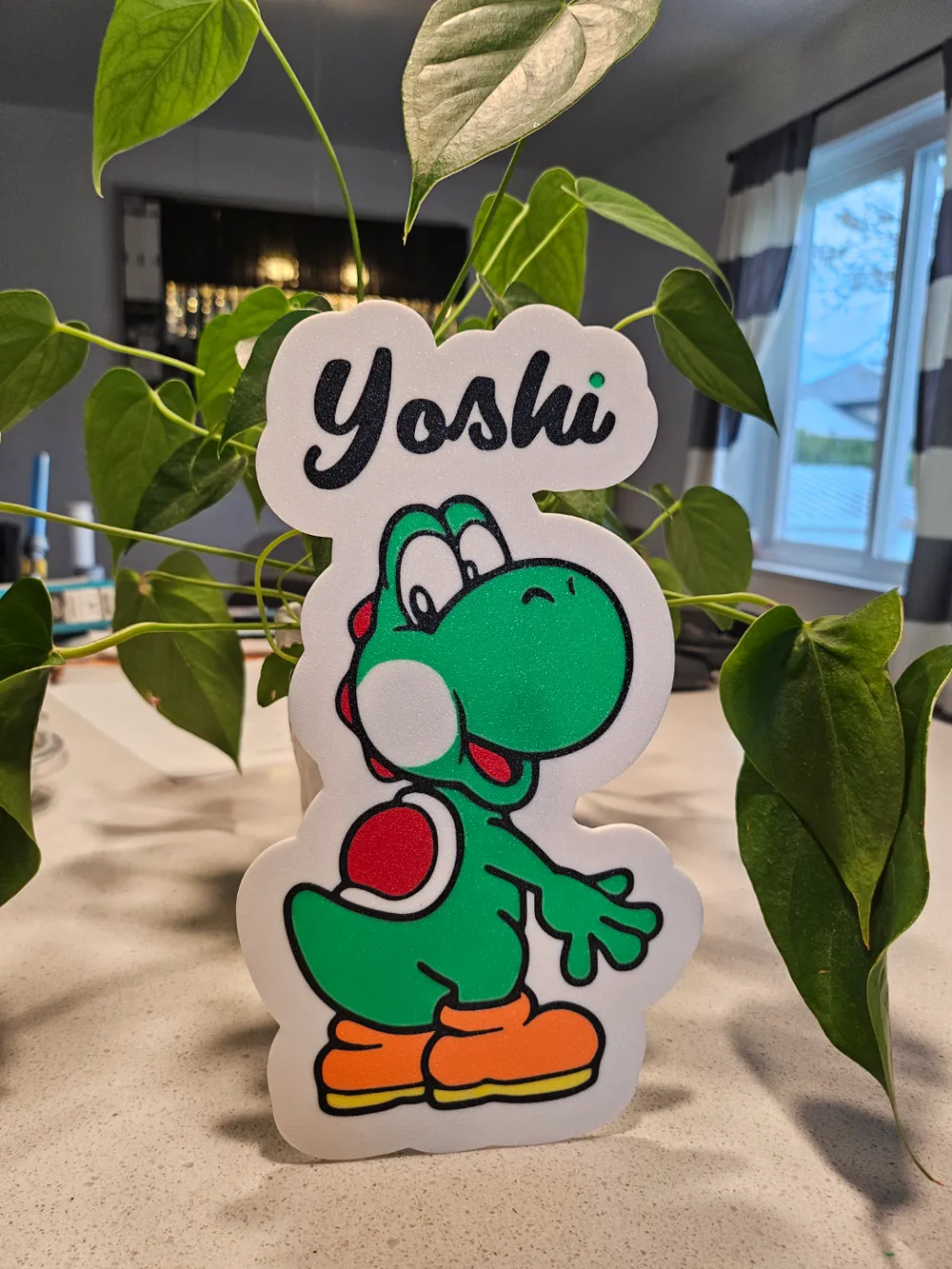 Yoshi Fan Art by Tommy Gun - MakerWorld