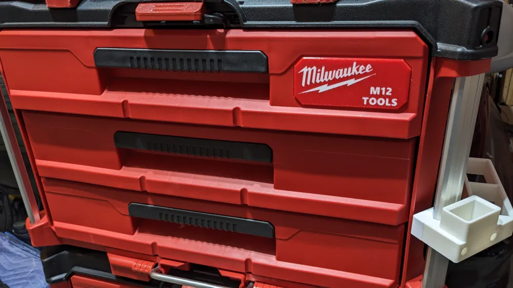 Customizable Tags For Milwaukee Packout Drawers by Knilloc - MakerWorld