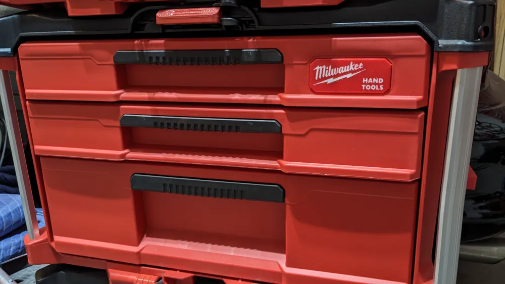 Customizable Tags For Milwaukee Packout Drawers by CK Designs - MakerWorld