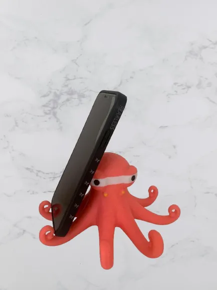 Octopus Phone Stand by Ladislau - MakerWorld