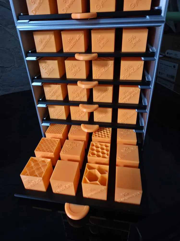 Ultimate TPU Infill Test - Free 3D Print Model - MakerWorld