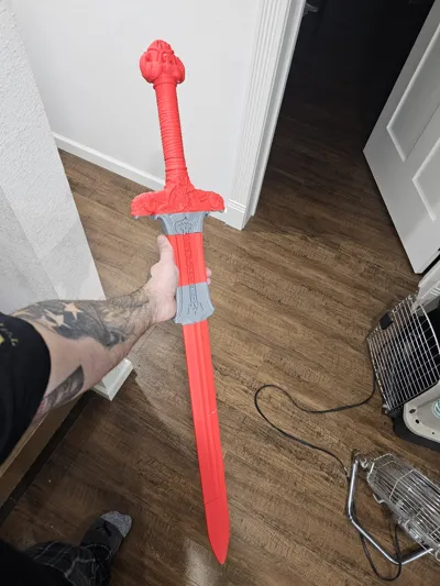 Conan Sword Hilt Fix - Free 3D Print Model - MakerWorld
