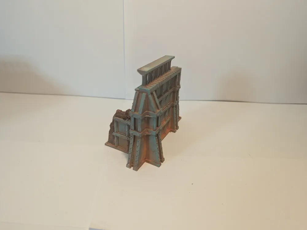 Small Factory Ruins - Free 3D Print Model - MakerWorld