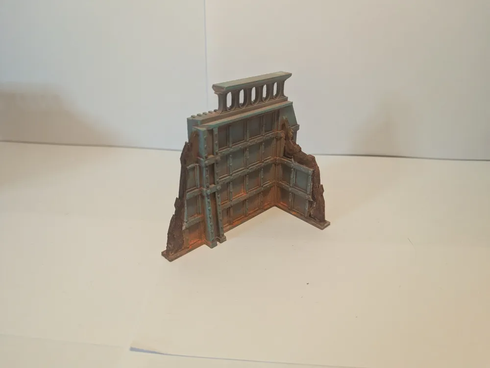 Small Factory Ruins - Free 3D Print Model - MakerWorld