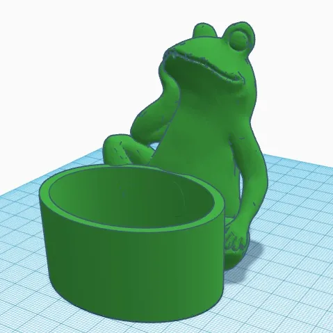 Frog Planter pot Remixed by 75echo - MakerWorld