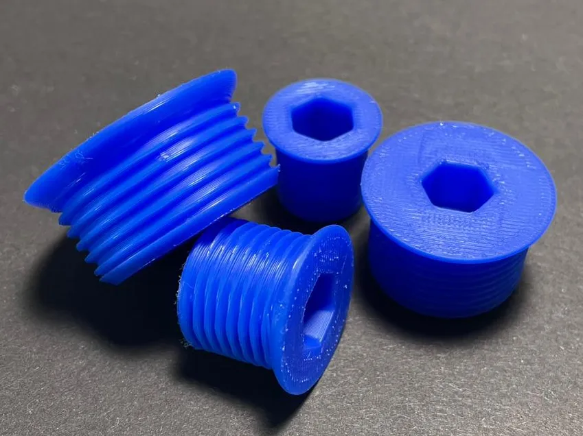 BSP Threaded Pipe Plugs – 1/4” - 1” - Free 3D Print Model - MakerWorld