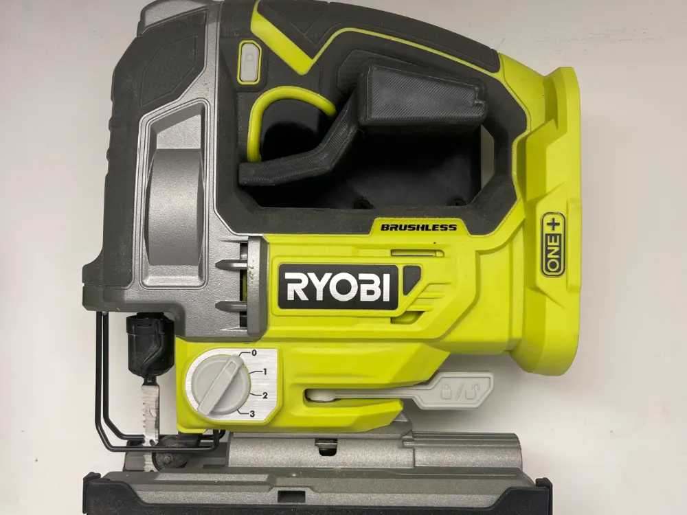 ONE+ Ryobi R18JS7 Jigsaw Wall Mount / Holder by P MakerWorld: Download Free 3D Models