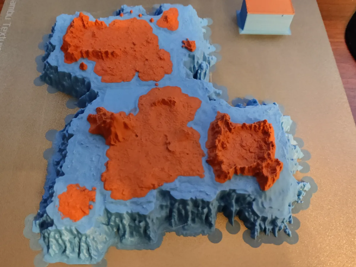Maps of Azeroth: Draenei Starting Zone - Free 3D Print Model - MakerWorld