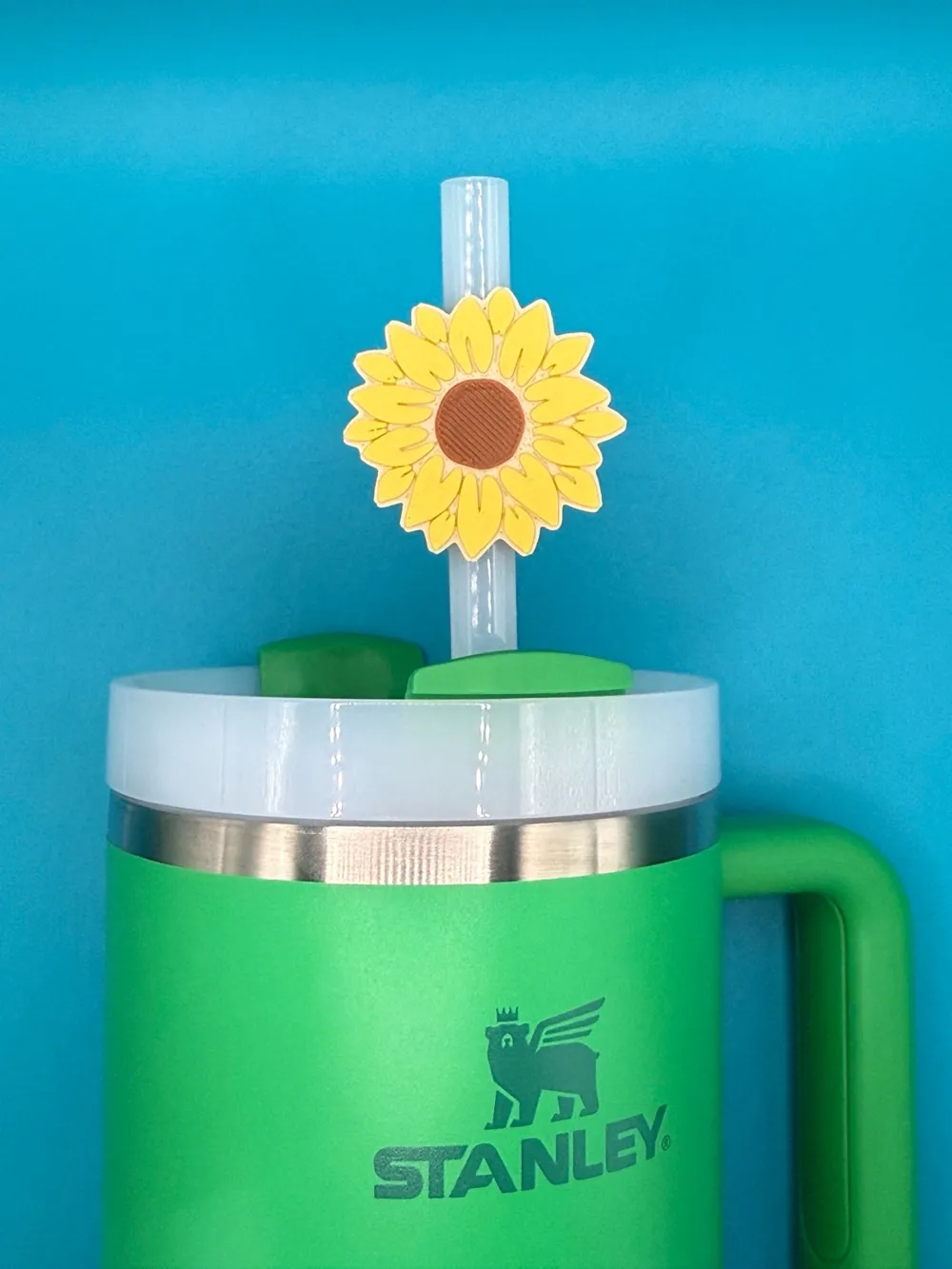 Stanley Straw Topper/Accessory - Sunflower by ButlerTC MakerWorld ...