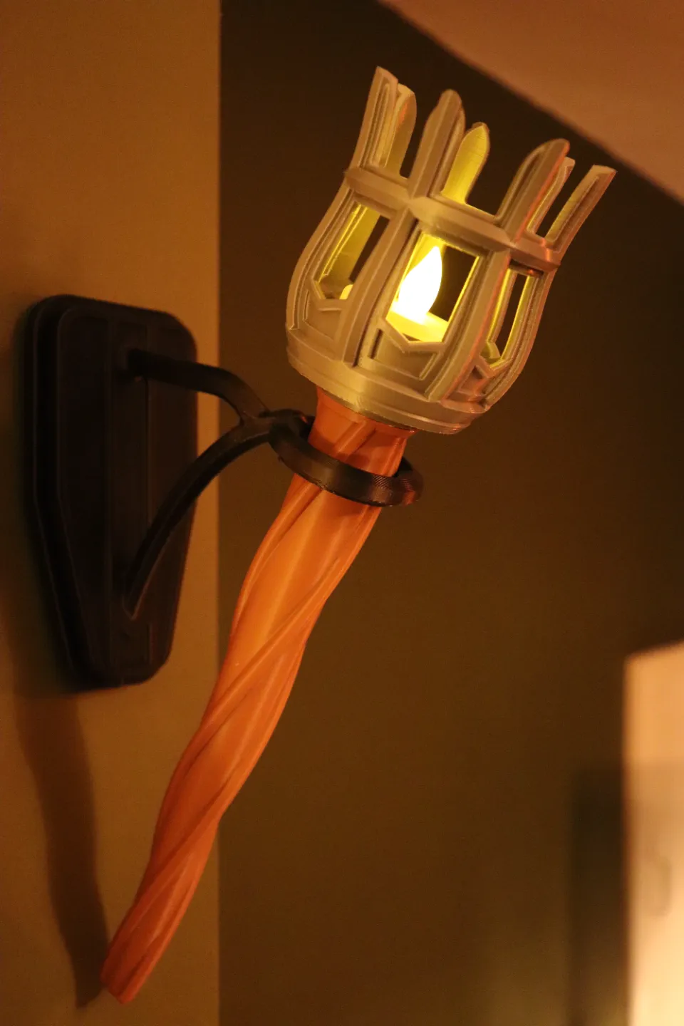 Medieval Sconce Tealight Holder by CairnFocus3d MakerWorld: Download Free 3D Models