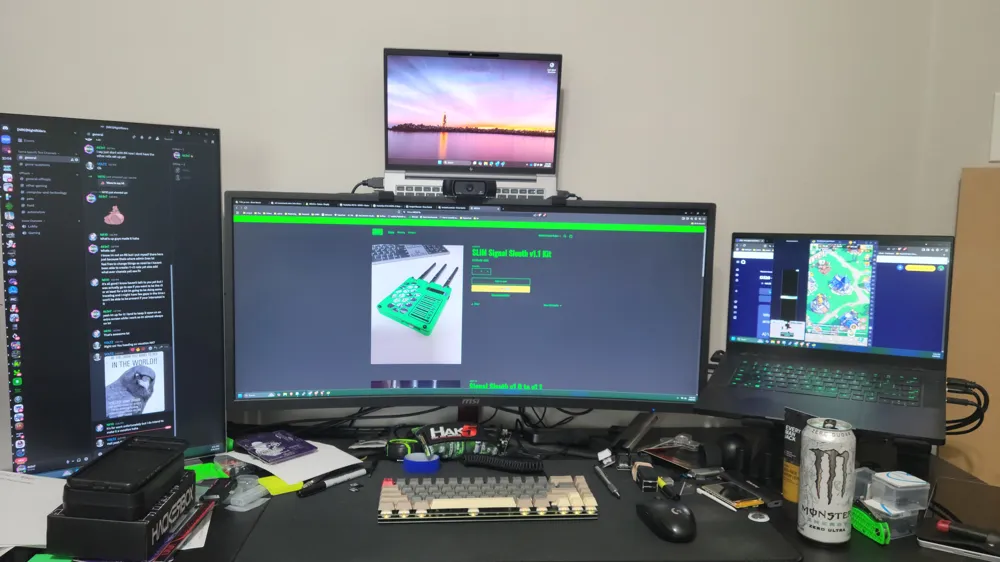 Laptop Monitor Hanger by 463n7 MakerWorld: Download Free 3D Models