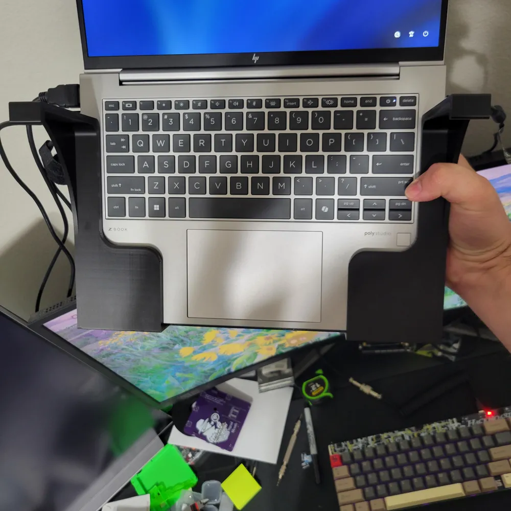 Laptop Monitor Hanger by 463n7 MakerWorld: Download Free 3D Models