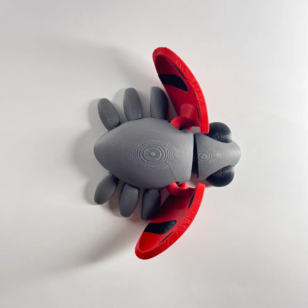 Articulated Ladybug! by Waffly3D MakerWorld: Download Free 3D Models
