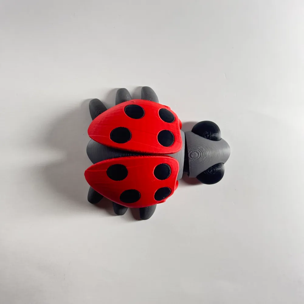 Articulated Ladybug! by Waffly3D MakerWorld: Download Free 3D Models